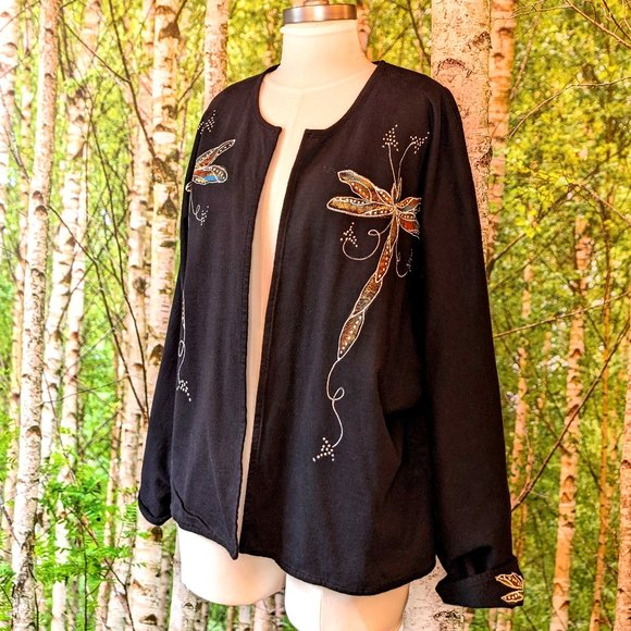 Karen L Sunshine | Sweaters | Vintage 98s Hand Painted And Signed ...